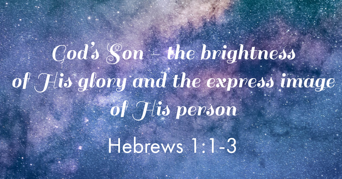 Jesus – The Son of God: Hebrews 1:1-3 | Study the Bible with me!