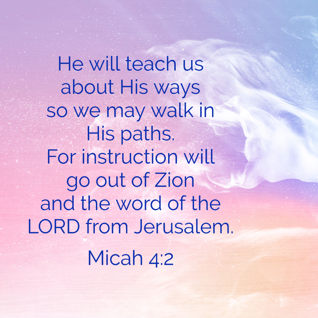 Micah 4:1-8 The Messianic Kingdom | Study the Bible with me!