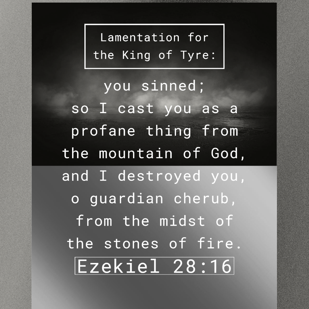 Ezekiel 28 – the enemy of God | Study the Bible with me!