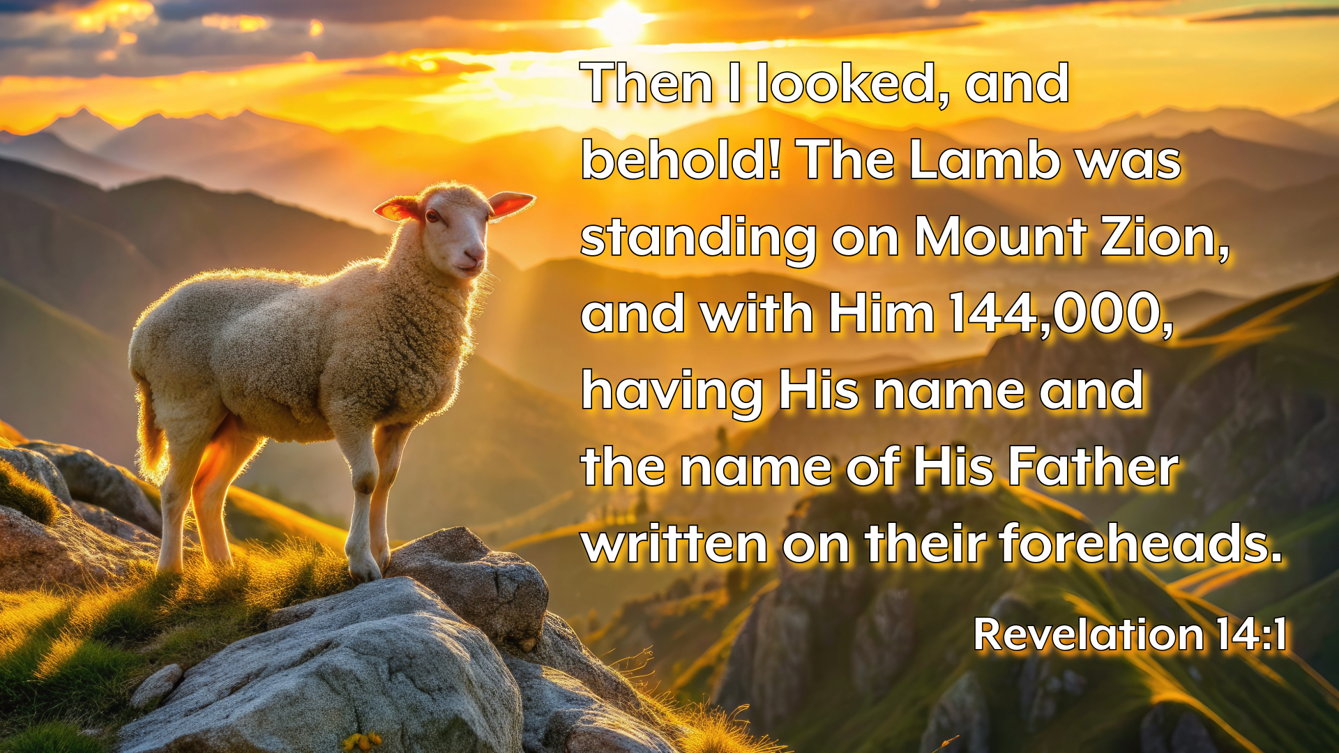 Revelation 14: The Lamb of God | Study the Bible with me!